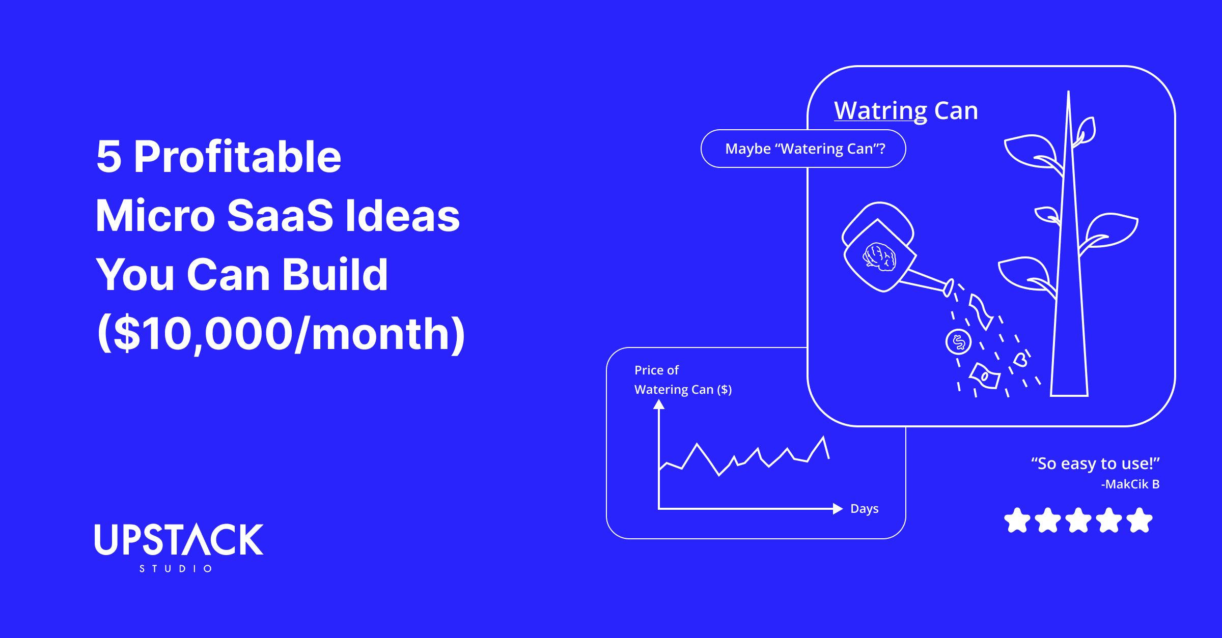 5 Profitable Micro SaaS Ideas ANYONE Can Build (2024)