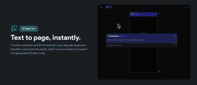 How FlutterFlow AI Gen Helps You Build Apps In MINUTES